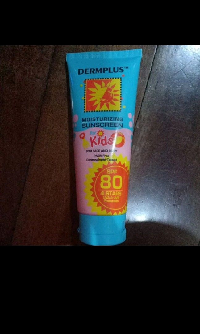 Dermplus Sunscreen for kids spf80, Babies & Kids, Bathing & Changing ...