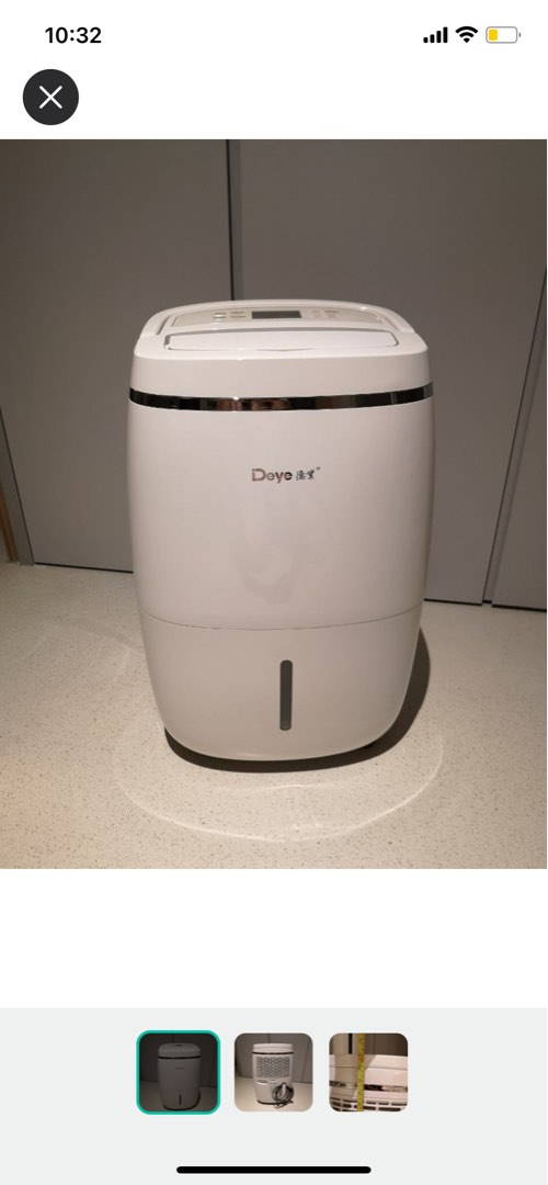 deye dehumidifier 20l/day, TV & Home Appliances, Air Purifiers ...