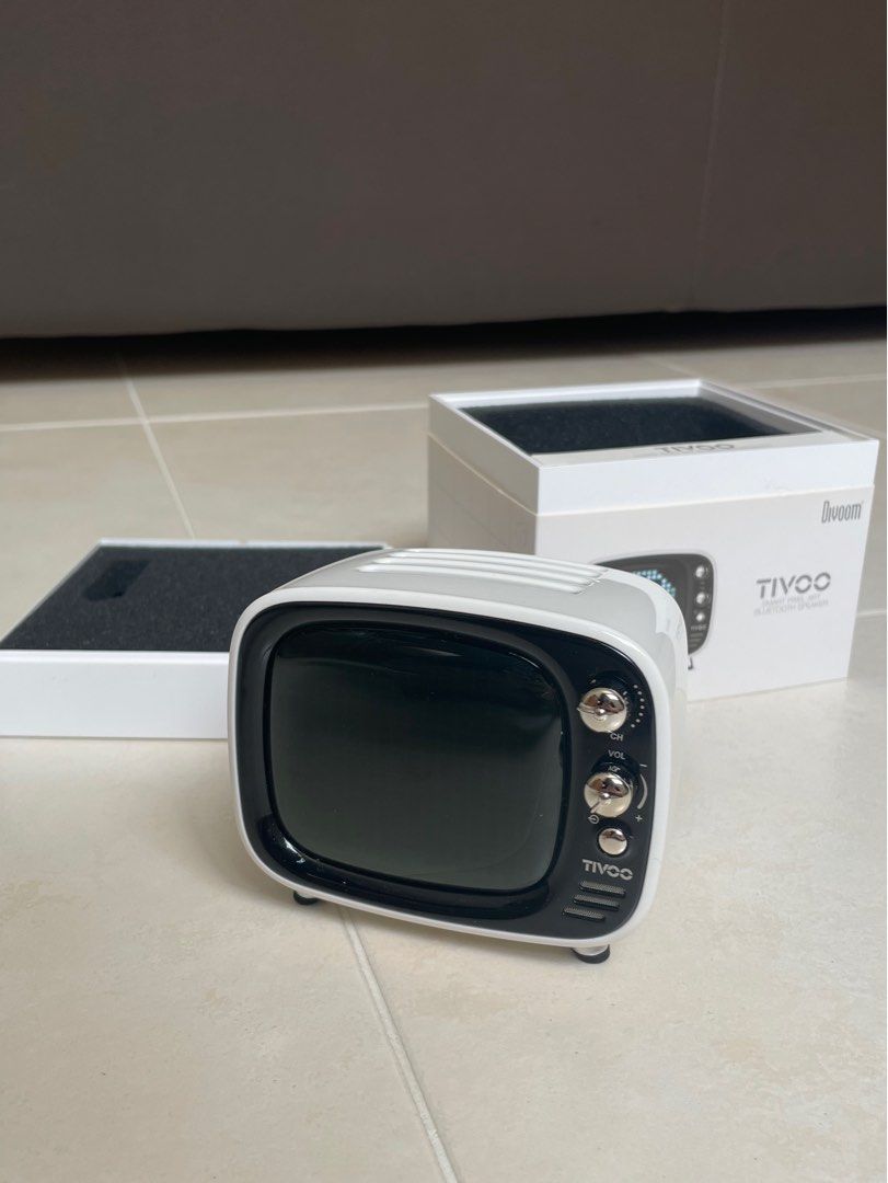Divoom Tivoo Smart Pixel-Art Bluetooth Speaker (White), Audio, Soundbars, Speakers & Amplifiers ...