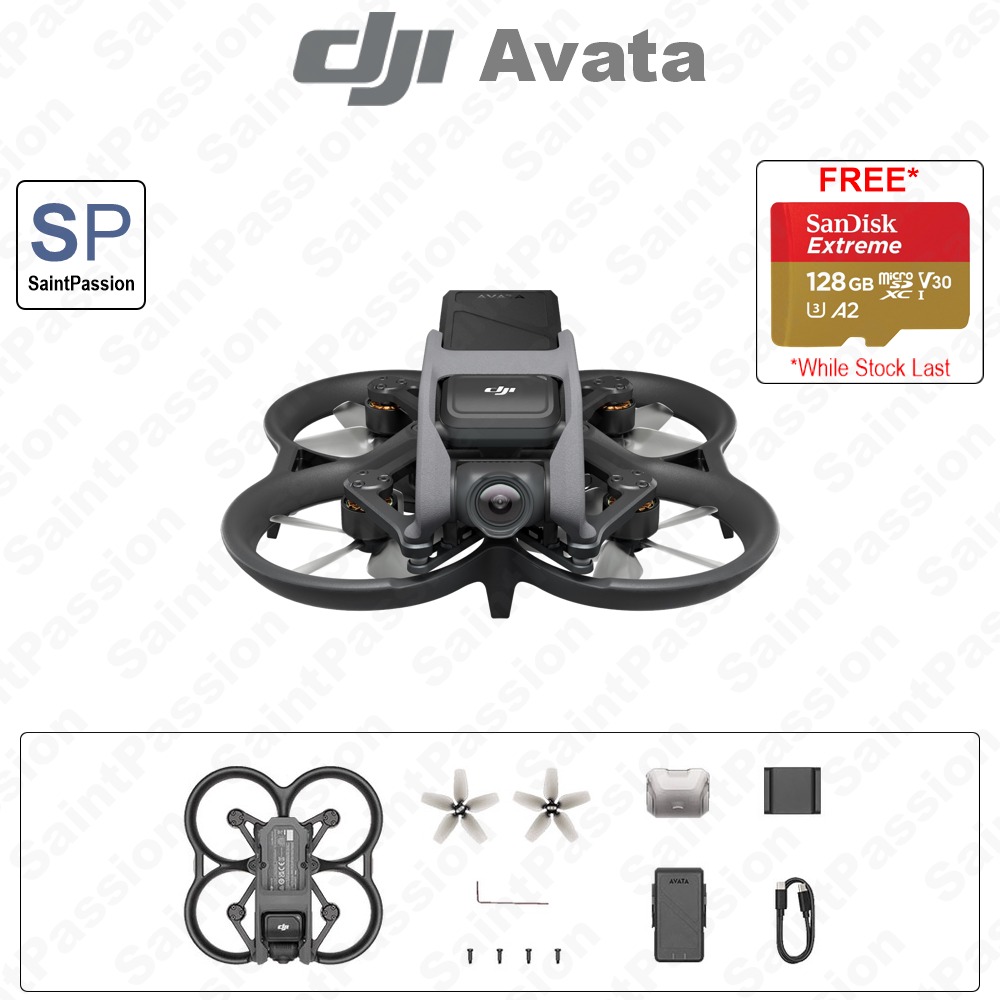 DJI Avata, FPV 4K Camera Drone, FMK, RC2, Fly More Kit, Remote ...