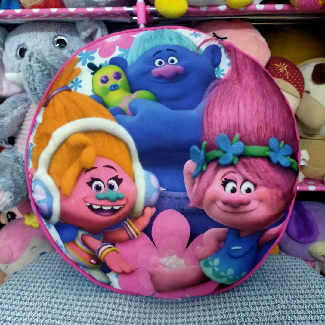 Dreamworks Trolls Cushion, Hobbies & Toys, Toys & Games on Carousell