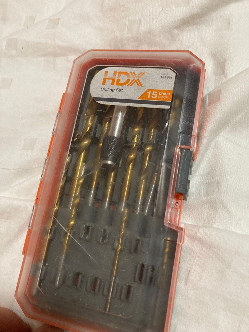 Drilling set (bits), Furniture & Home Living, Home Improvement ...