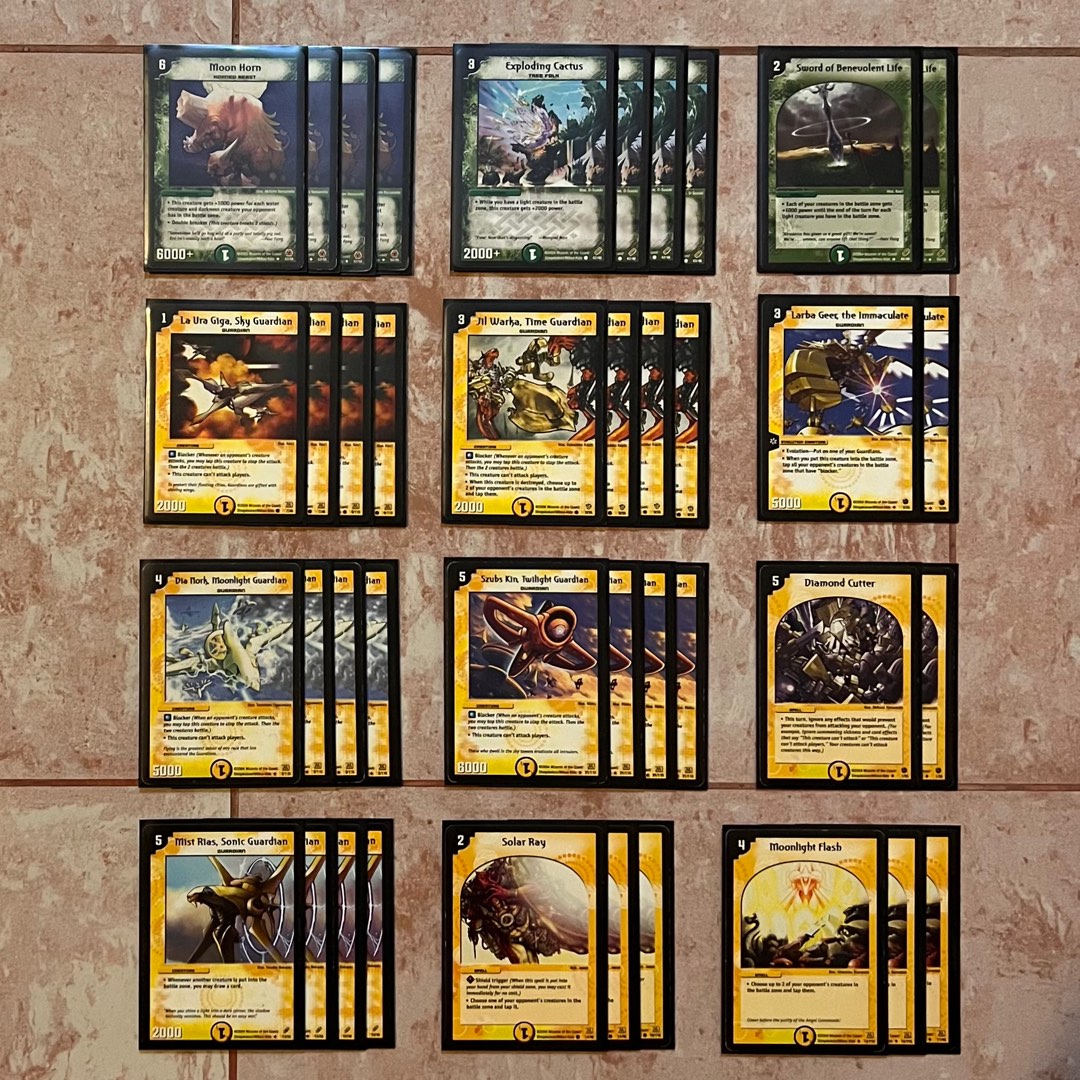 Duel Masters Guardians Blocker Deck, Hobbies & Toys, Toys & Games on ...