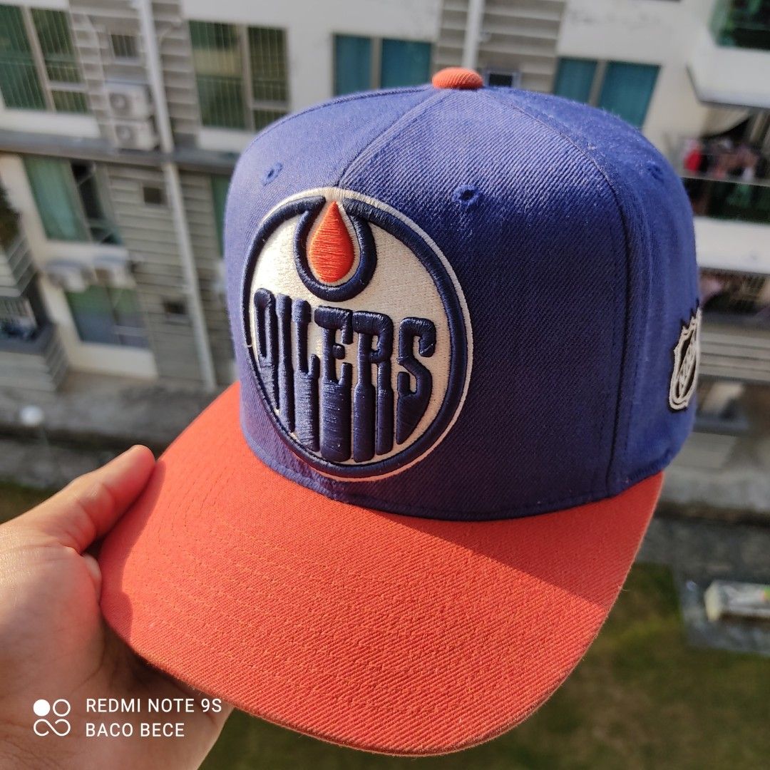 Edmonton Oilers NHL Draft Cap by Mitchell and Ness, Men's Fashion ...