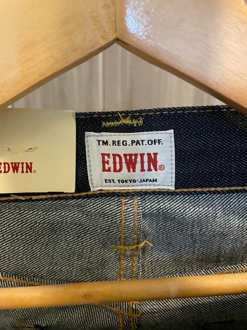 Edwin ED-39 14oz Blue Selvedge Jeans on Carousell
