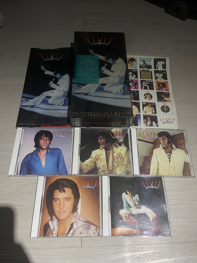 Elvis 5 CD Collection on Carousell