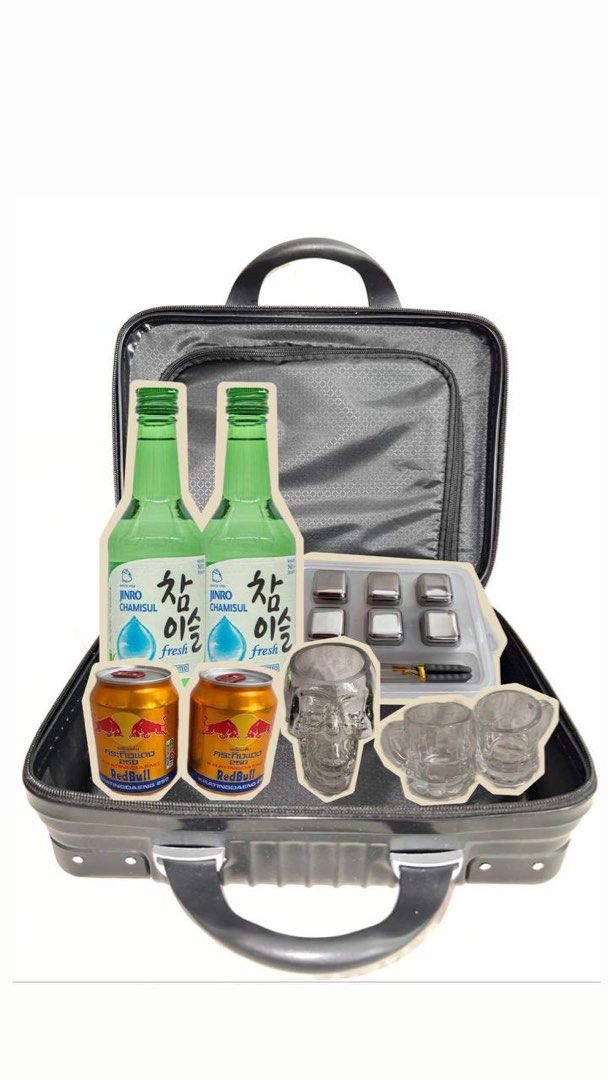 Empty the Shots (Soju) Gift Box, Food & Drinks, Gift Baskets & Hampers ...