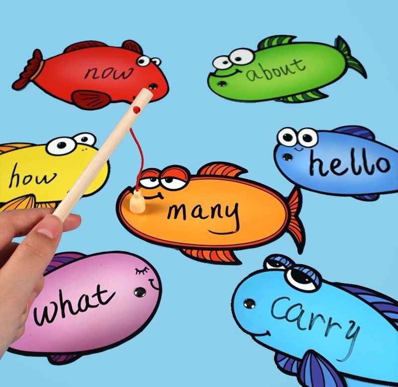 Erasable fishing teaching aid group fish teaching aid magnetic fishing ...