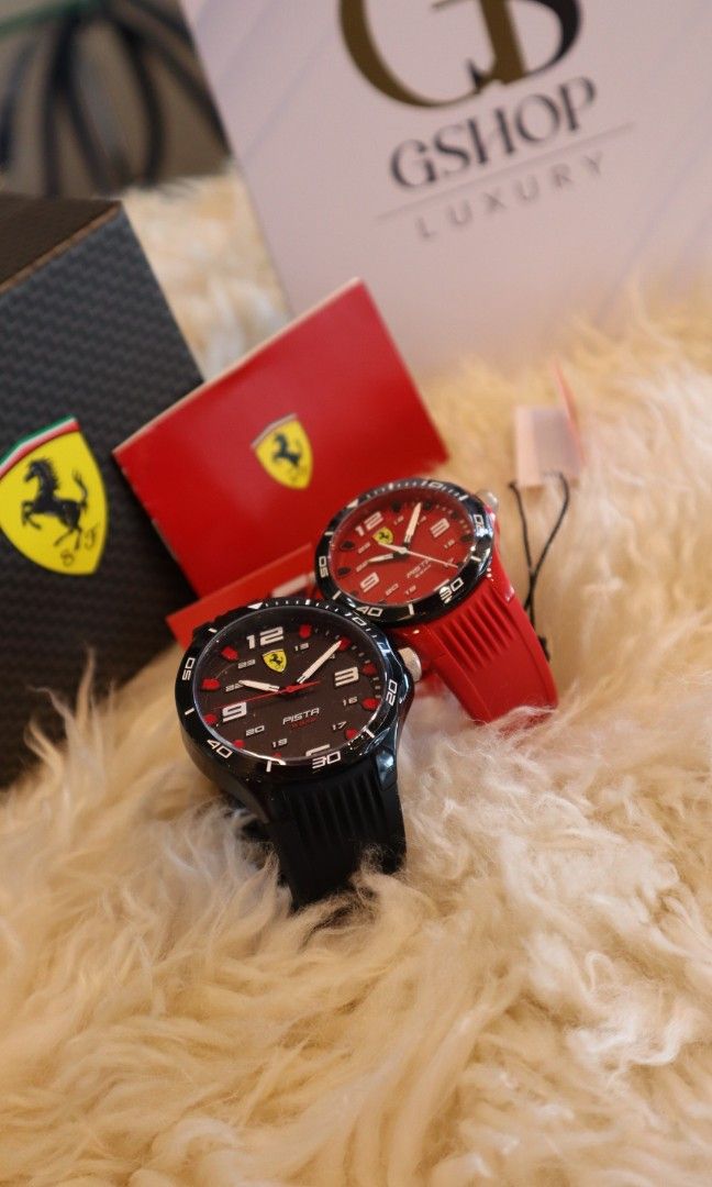 Ferrari watch (Official product of ferrari, Luxury, Watches on Carousell