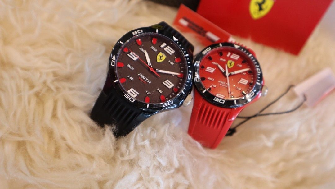 Ferrari watch (Official product of ferrari, Luxury, Watches on Carousell