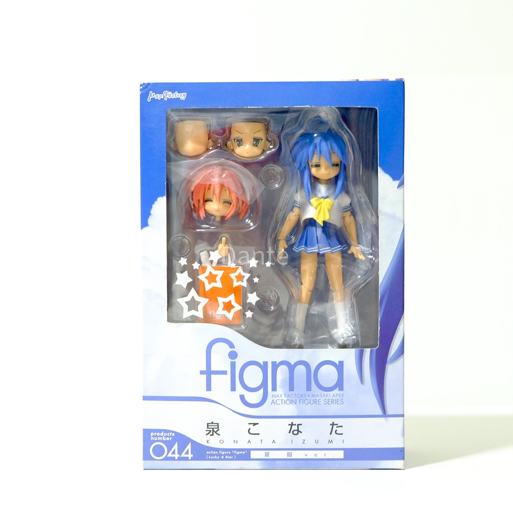 Figma 044: Izumi Konata/泉此方- Summer School Uniform Ver. ( Lucky☆Star )-Kobayakawa Yutaka face ...