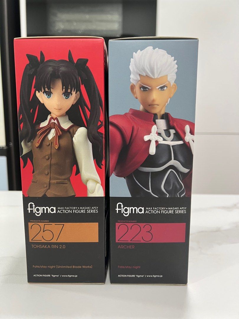 Figma Tohsaka Rin Archer 223 257 Fate Stay Night FGO Grand Order ...