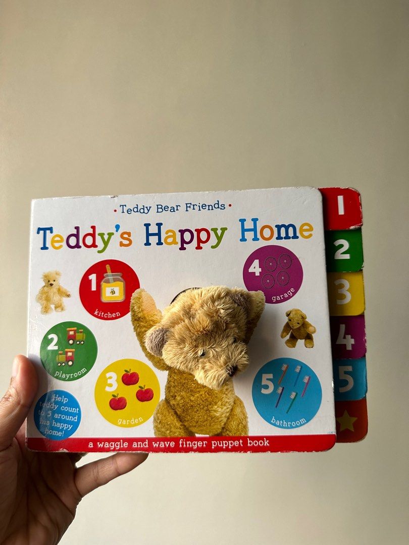 Finger Puppet Boardbook | Counting book on Carousell