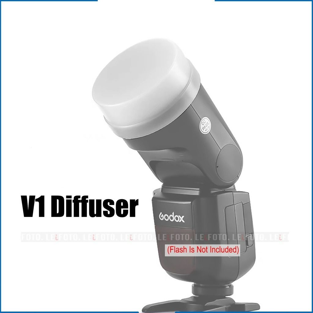 Flash Diffuser For Godox V1 Flash,V1 Flash Diffuser, Photography ...