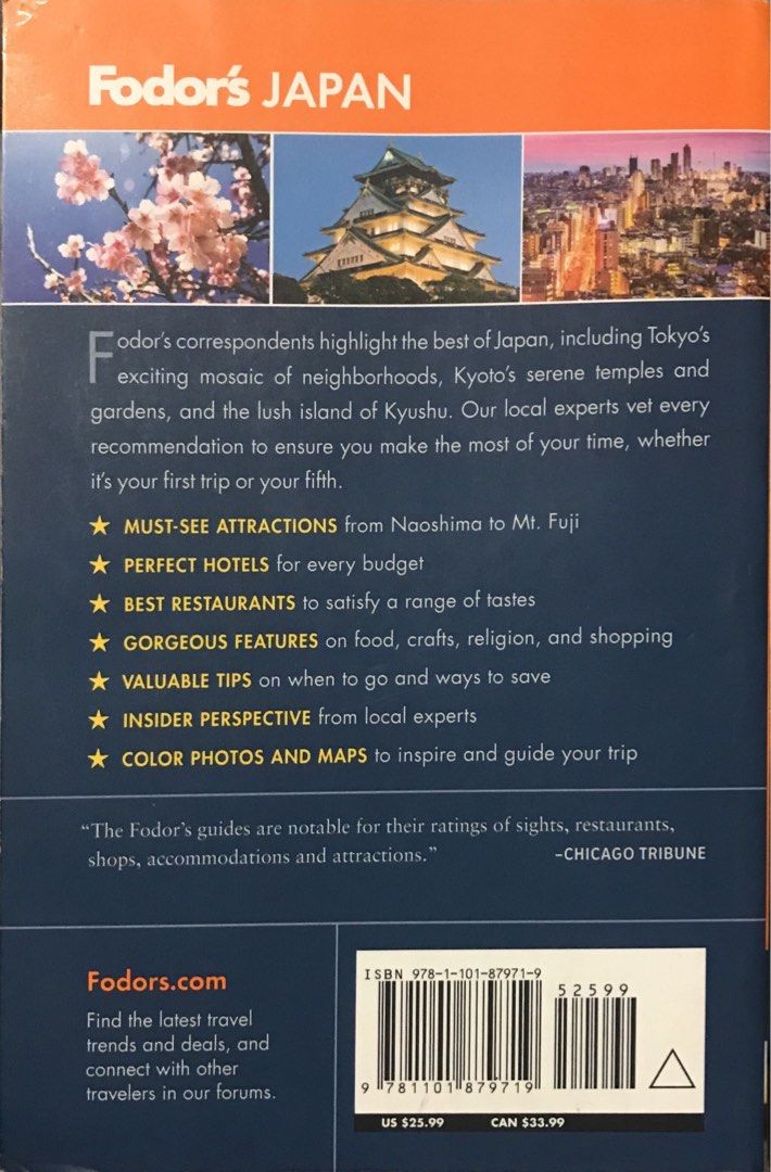 Fodor’s Travel Japan, Hobbies & Toys, Books & Magazines, Travel ...