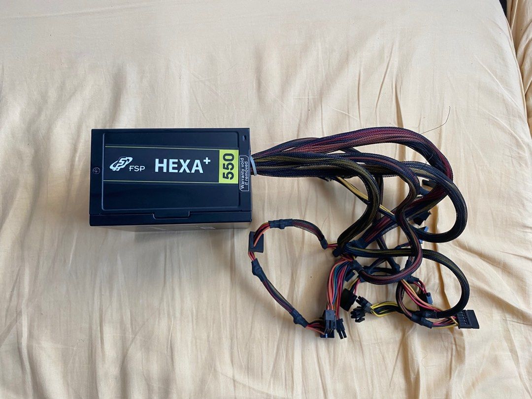 FSP HEXA 550W PSU POWER SUPPLY, Computers & Tech, Parts & Accessories ...