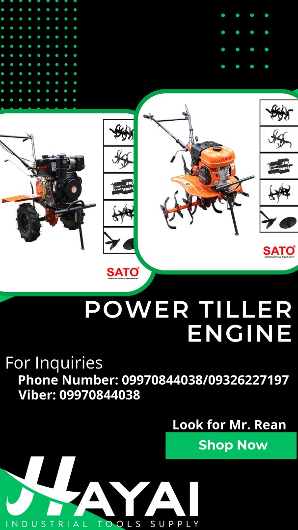 Gasoline Power Tiller, Commercial & Industrial, Industrial Equipment on ...