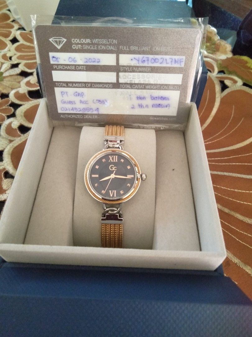 Gc watch, Fesyen Wanita, Jam Tangan di Carousell