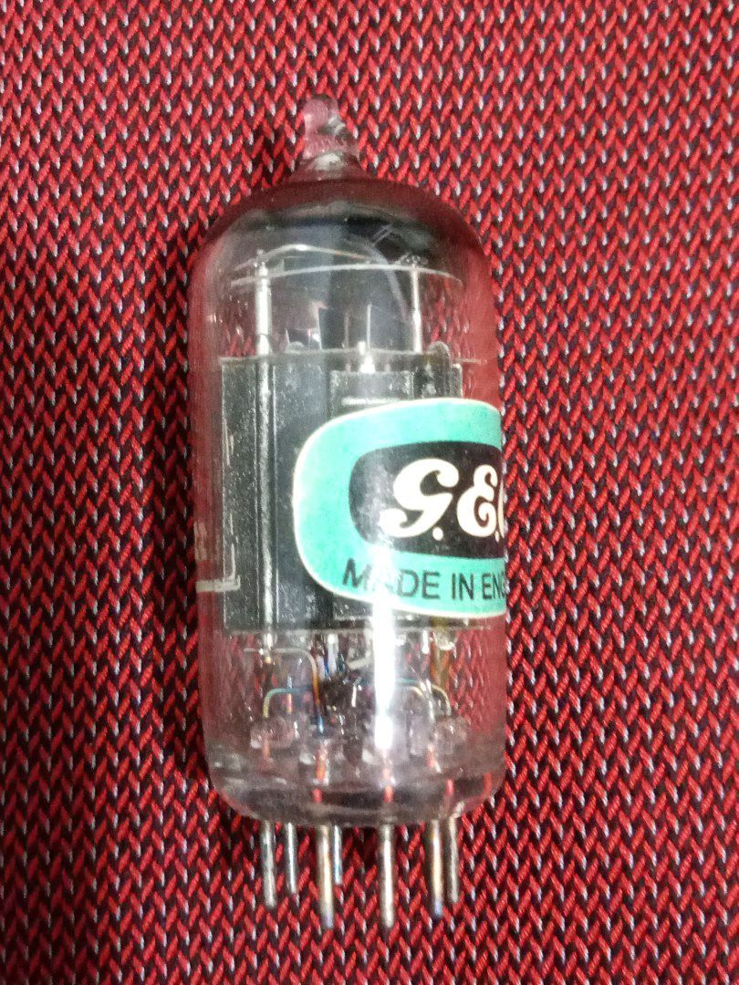 GEC A2900 (12AT7) 3MICA SQUARE GETTER LONG PLATE SINGLE TUBE NOS. HOLY GRAIL!, Audio, Other ...