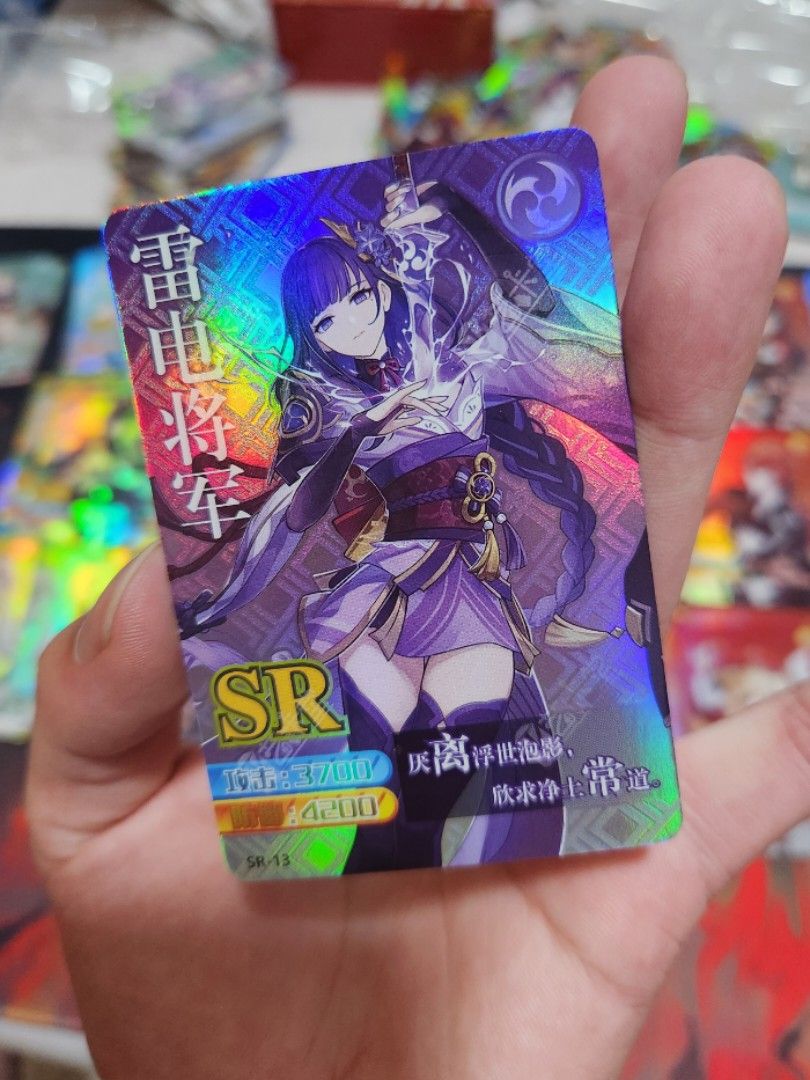 Genshin Impact SR Cards, Hobbies & Toys, Toys & Games on Carousell