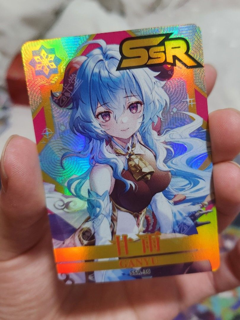 Genshin Impact SSR Cards, Hobbies & Toys, Toys & Games on Carousell