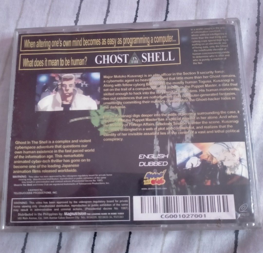 Ghost in the Shell CD on Carousell