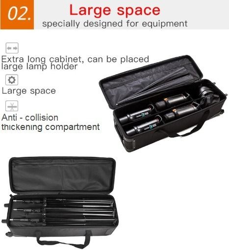 Godox NEW CB-01 Carry Case bag Professional Tripod Light stand flash Bag Monopod Trolley Case ...