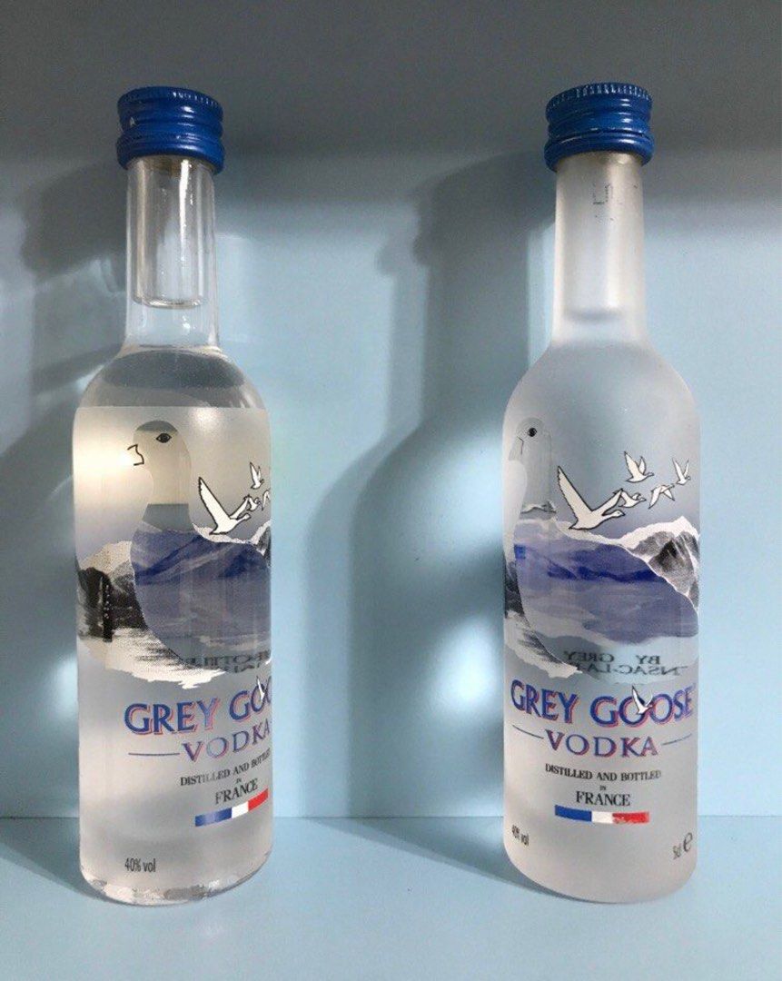 Grey goose vodka alcohol, Food & Drinks, Beverages on Carousell