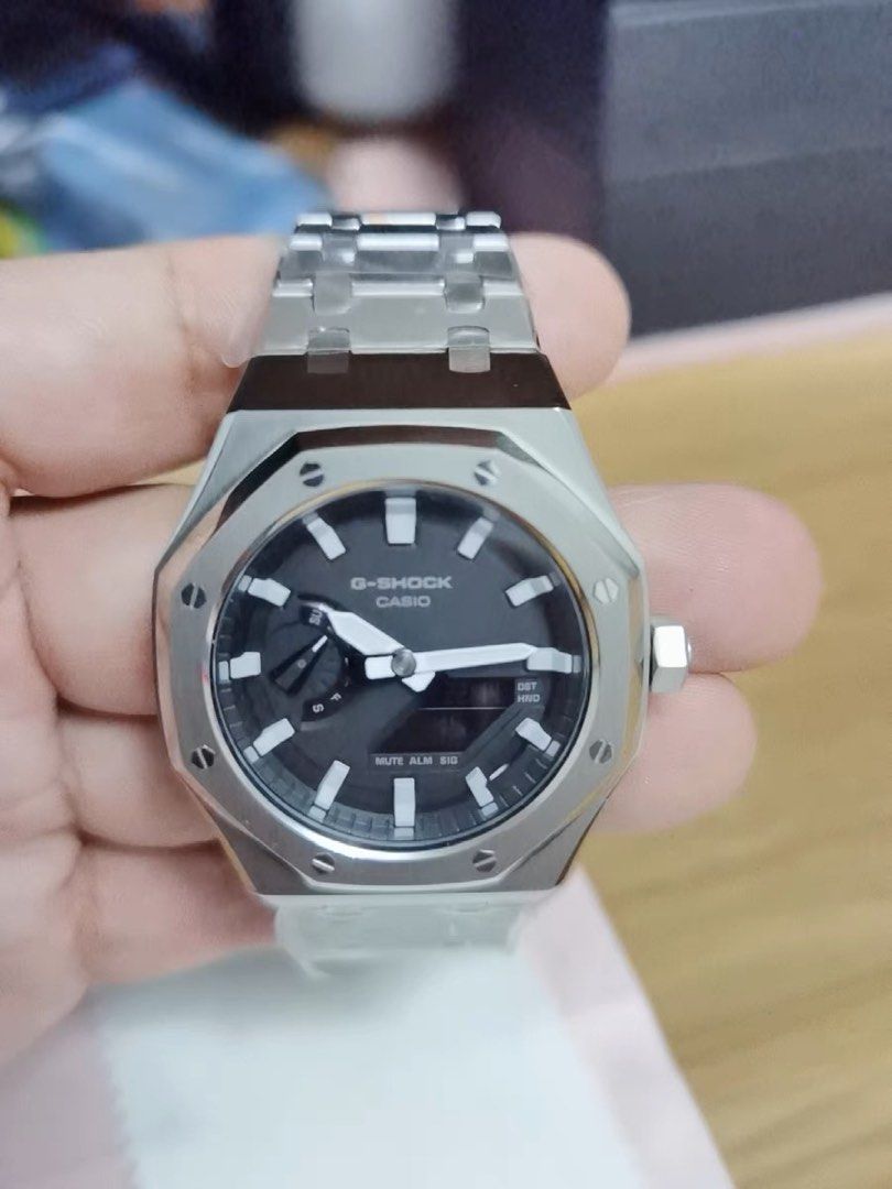 Gshock classic Casioak custom mod ga2100 ga2110 gab2100, Men's Fashion ...