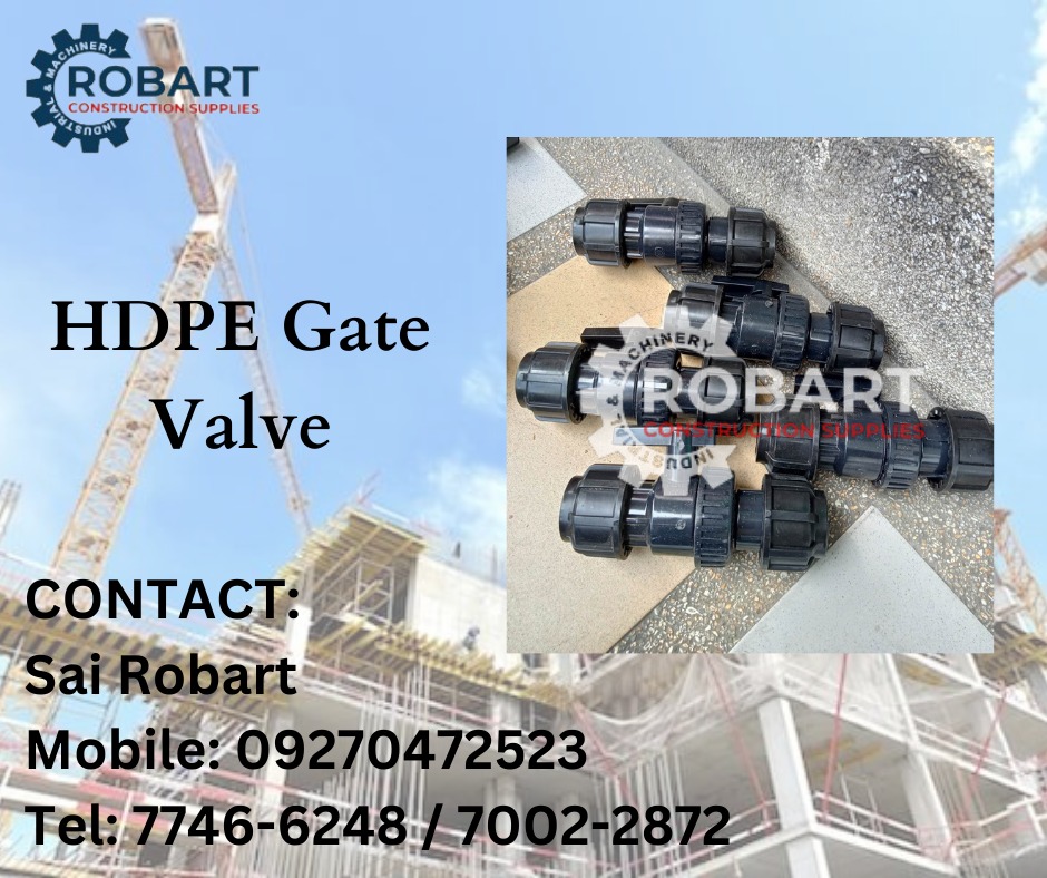 HDPE Gate Valve, Commercial & Industrial, Construction Tools ...