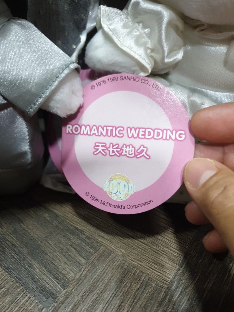 Hello Kitty Romantic Wedding plushie, Hobbies & Toys, Toys & Games on ...