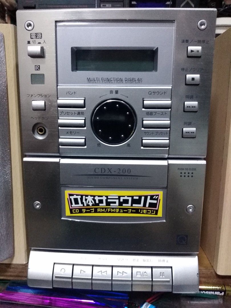 Hitachi Micro Mini Component System CDX-200 on Carousell