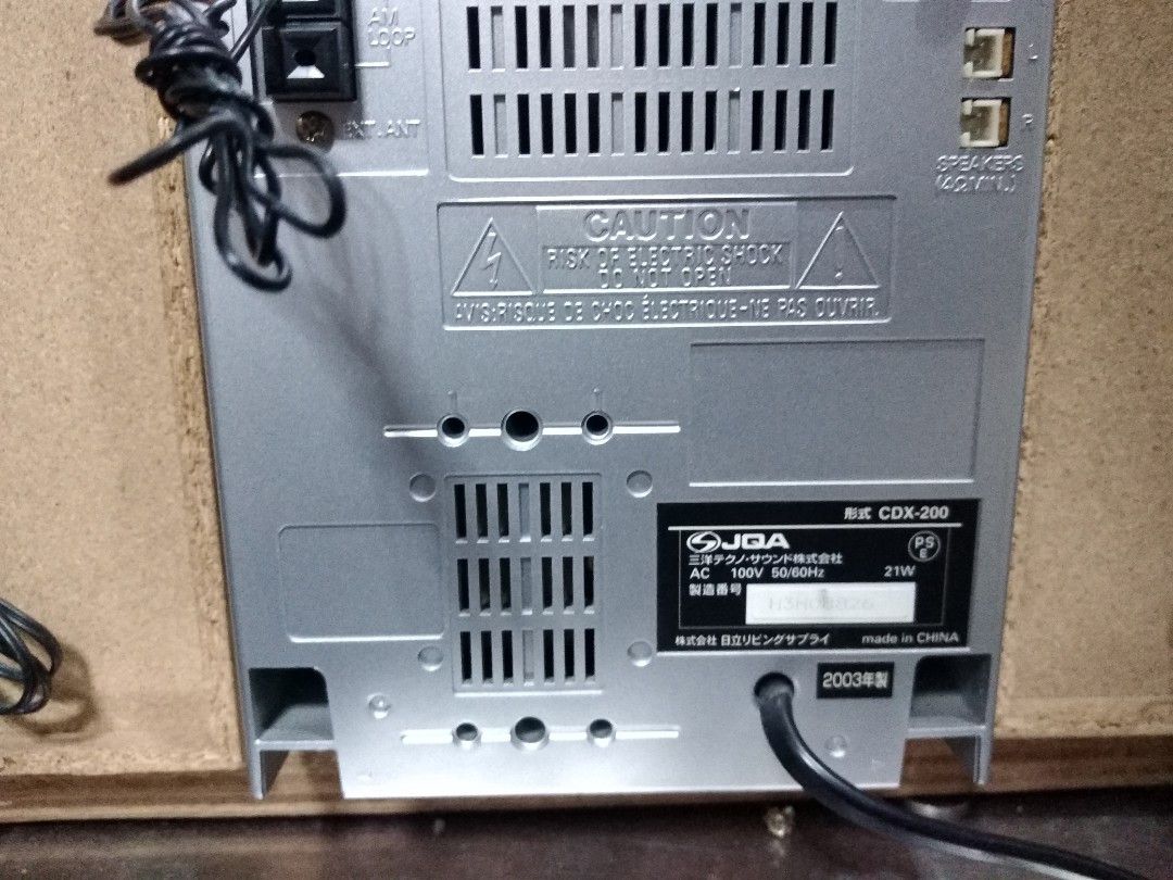Hitachi Micro Mini Component System CDX-200 on Carousell