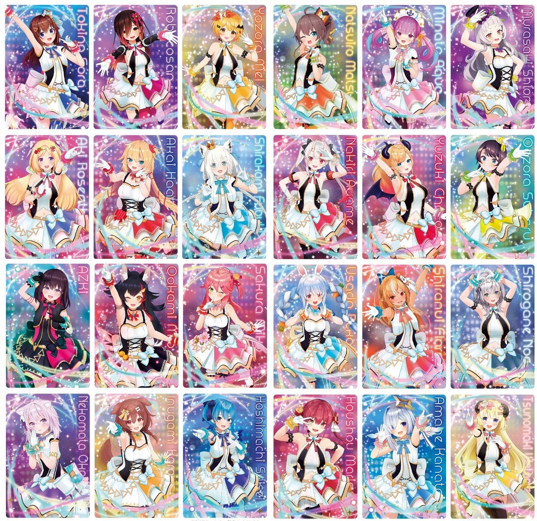 Hololive Wafer Cards Volume 2, Hobbies & Toys, Memorabilia & Collectibles, J-Pop on Carousell