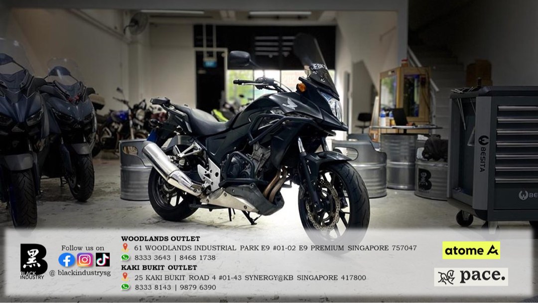 HONDA CB400X, Motorcycles, Motorcycles for Sale, Class 2A on Carousell