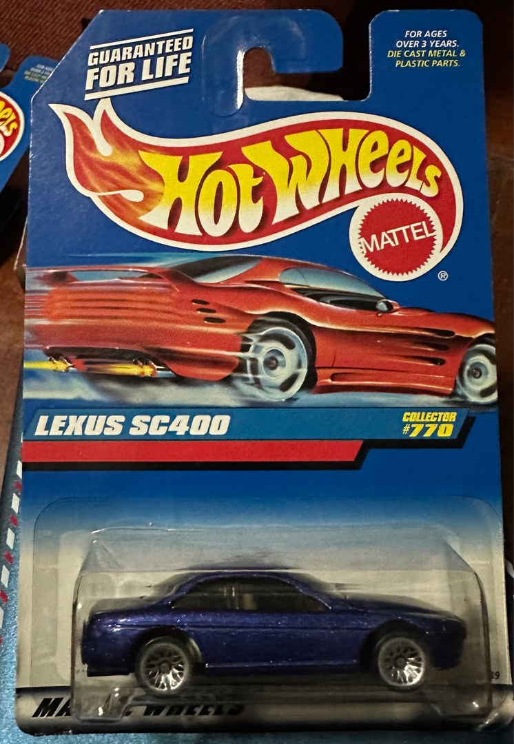 Hot Wheels Mattel Lexus SC400, Hobbies & Toys, Toys & Games on Carousell