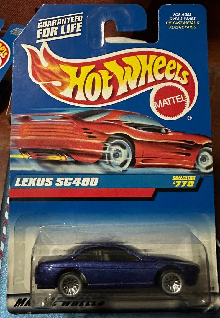 Hot Wheels Mattel Lexus SC400, Hobbies & Toys, Toys & Games on Carousell
