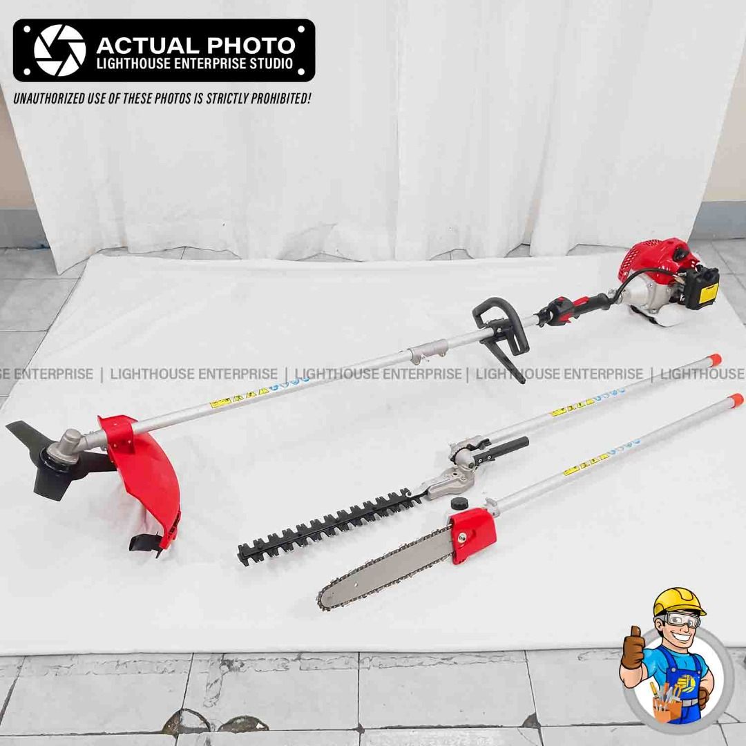 HOYOMA JAPAN 4 in 1 Grass Cutter Trimmer & Chainsaw (HT-MT330 ...