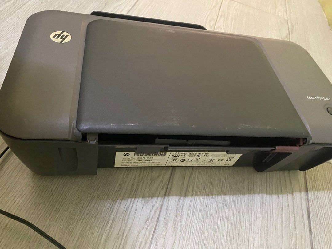 HP Deskjet 1000 Printer, Computers & Tech, Printers, Scanners & Copiers ...