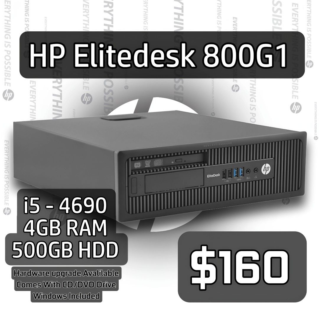 HP Elitedesk 800G1 Mini Desktop Computer Computers Tech Desktops On Carousell