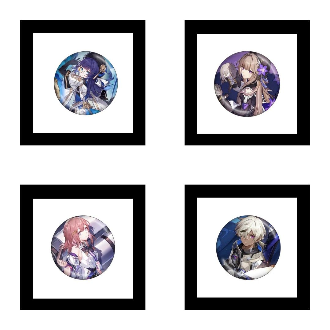 [HSR] Character Can Badges (Pre-Order) Honkai Star Rail Kafka Silver ...