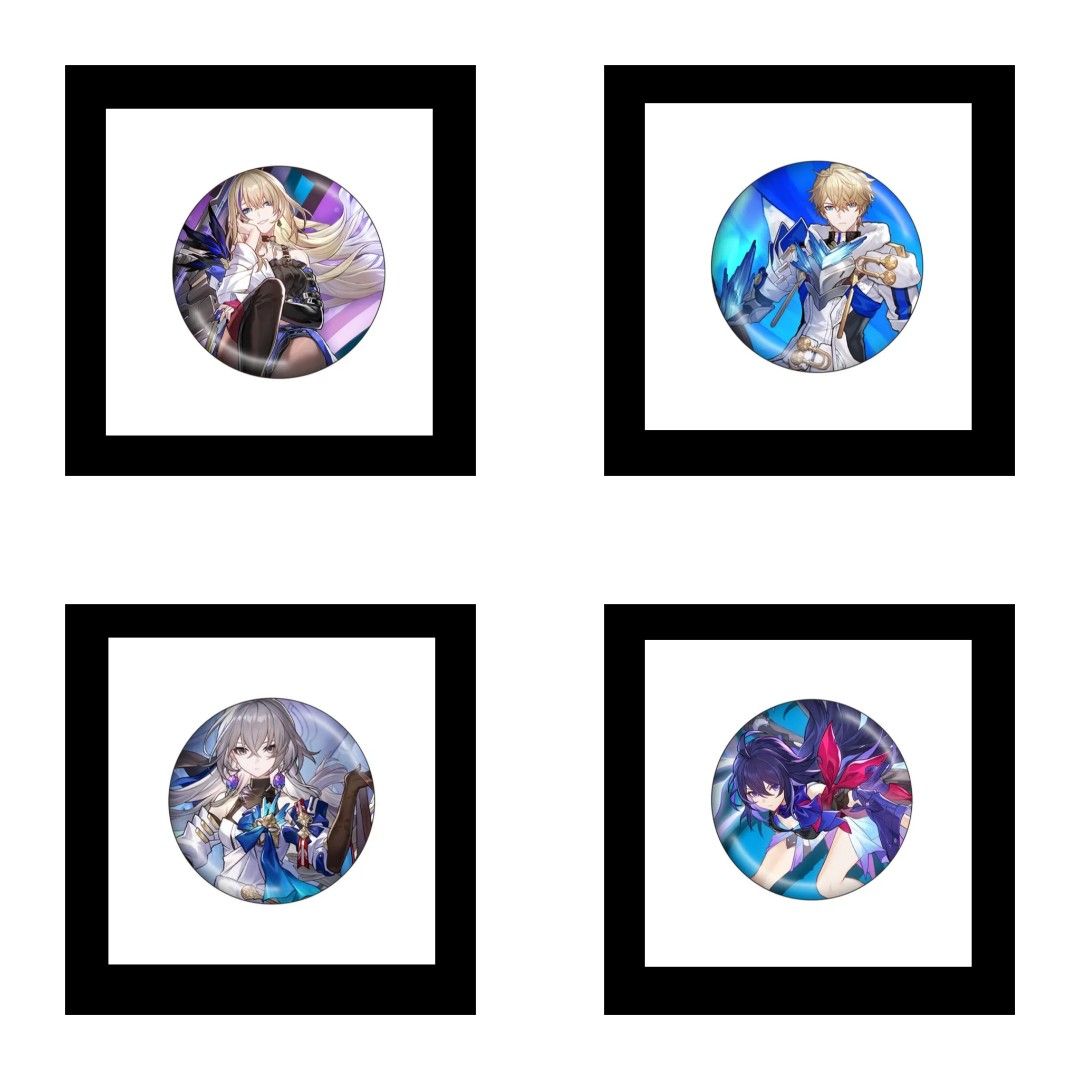 [HSR] Character Can Badges (Pre-Order) Honkai Star Rail Kafka Silver ...