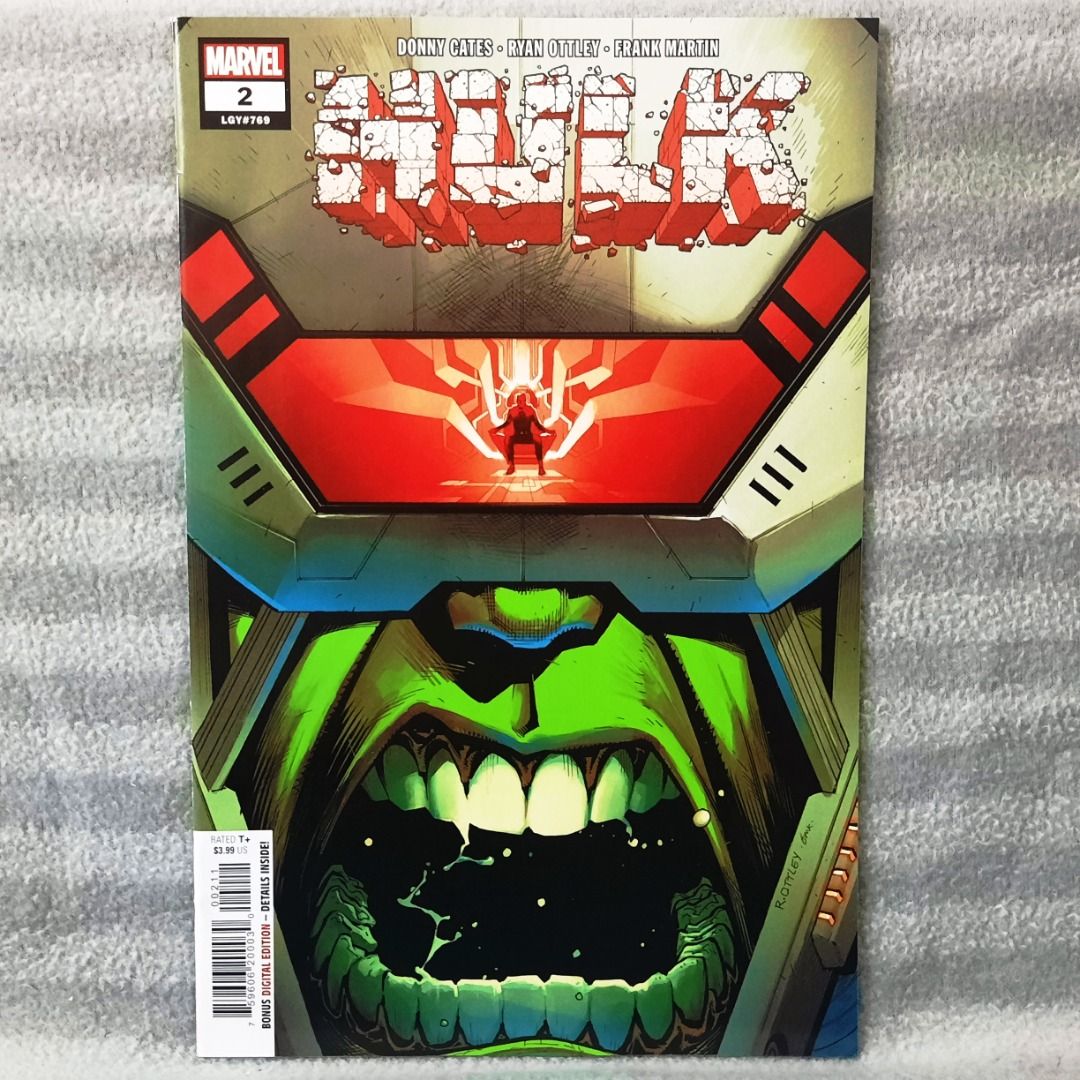 Hulk #2 (2022 Marvel Comics) Donny Cates, Ryan Ottley, Hobbies & Toys ...