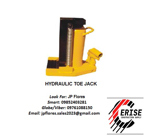 HYDRAULIC TOE JACK, Commercial & Industrial, Construction Tools ...
