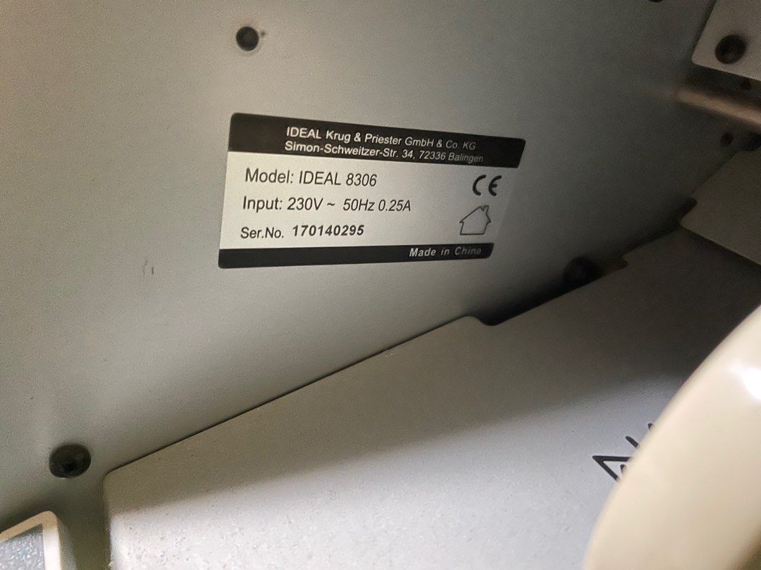Ideal 8306 paper folding machine, Everything Else on Carousell