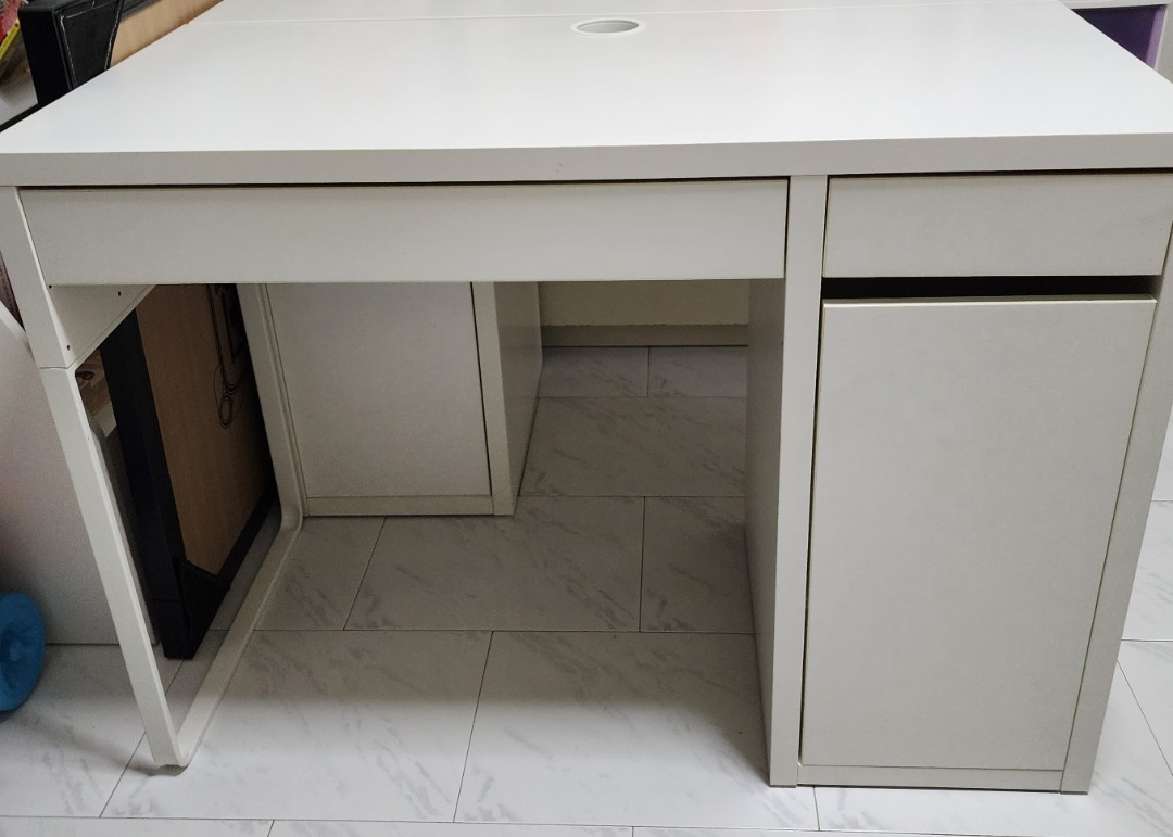 Ikea Micke table, Furniture & Home Living, Furniture, Tables & Sets on ...