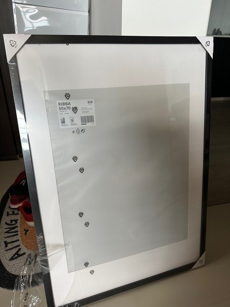 IKEA Ribba Frame 50x70cm, Furniture & Home Living, Home Decor, Frames ...