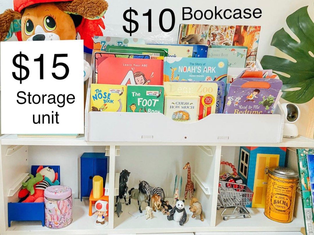 IKEA Trofast Wall Toy Storage and Book Stand, Furniture & Home Living ...