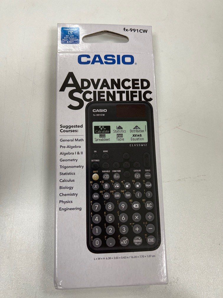 [in Stock] Casio fx-991 CW, 興趣及遊戲, 手作＆自家設計, 文具 - Carousell