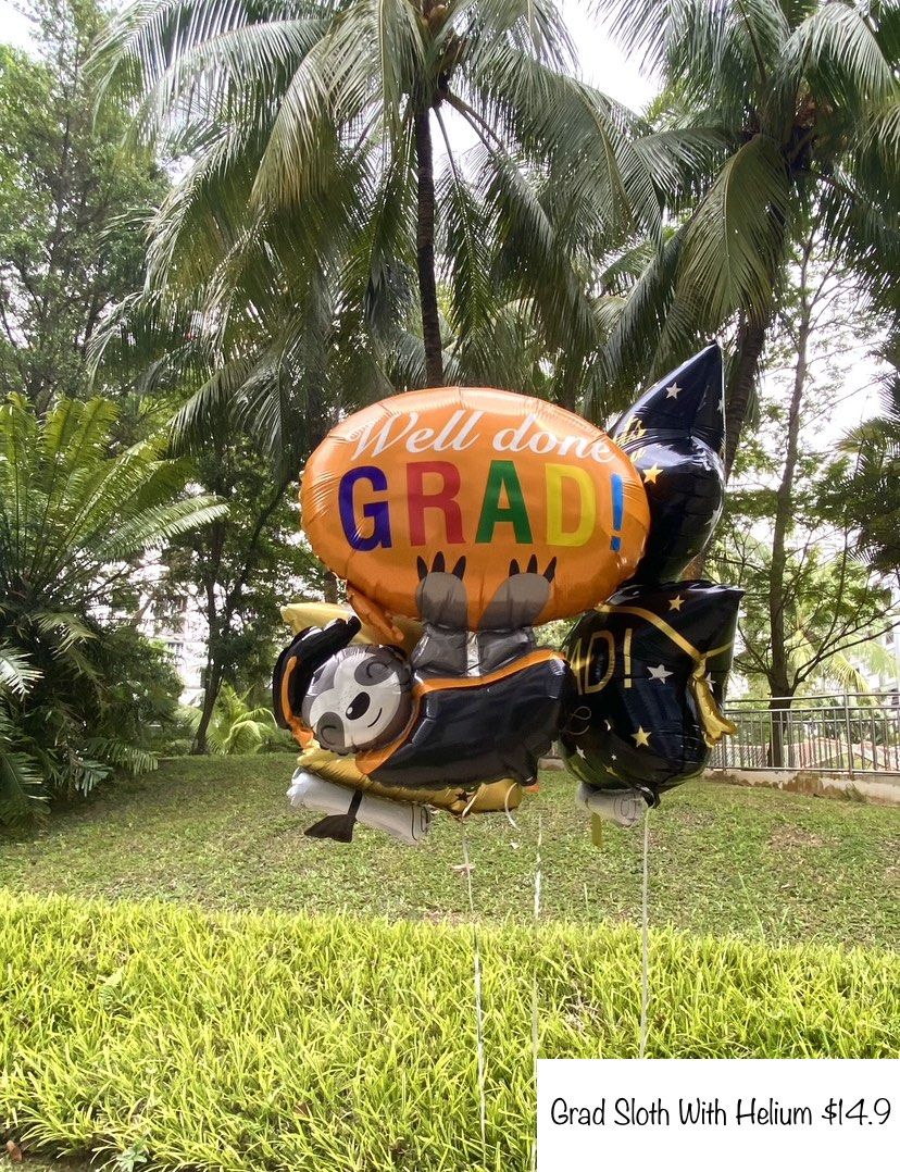 Graduation Helium Balloons Foil Balloon / School Convocation Grad ...